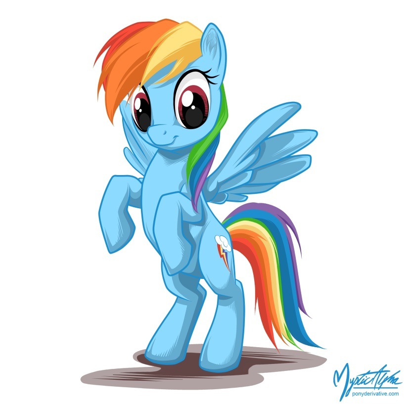 #1519 - safe, artist:mysticalpha, rainbow dash, pegasus, pony ...