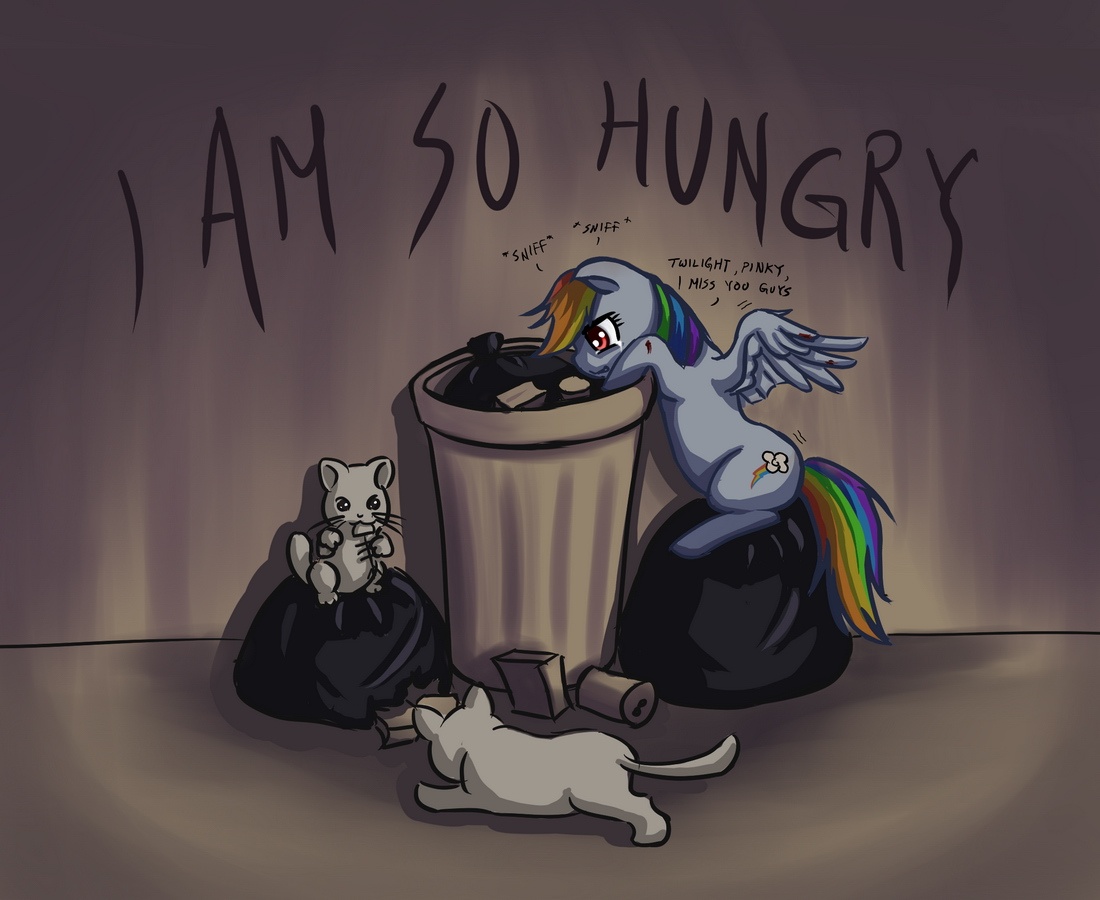 #2231 - dead source, safe, artist:ninjaham, rainbow dash, cat, pegasus ...