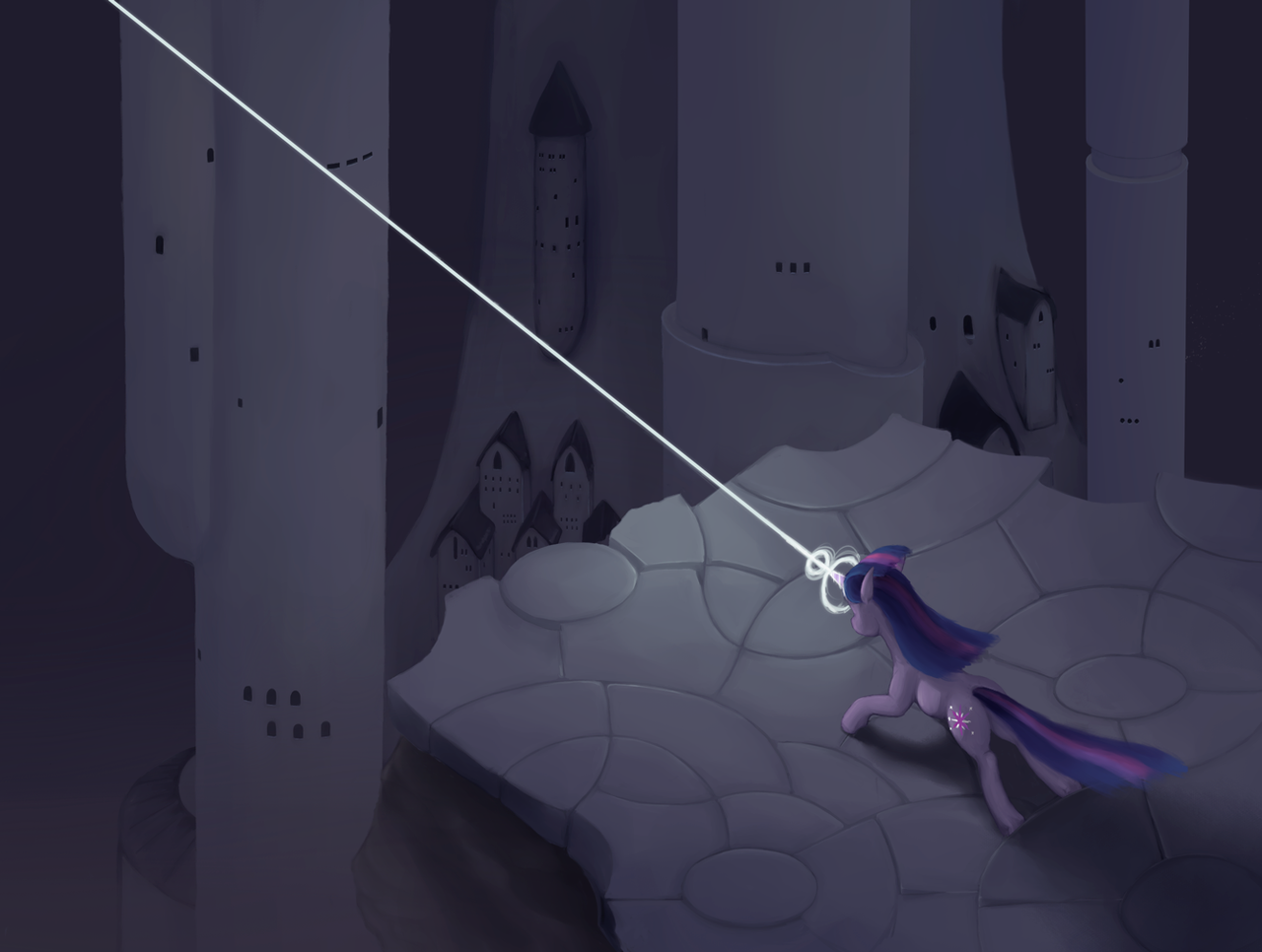 #2402 - safe, artist:bistromatic, twilight sparkle, pony, unicorn, g4 ...