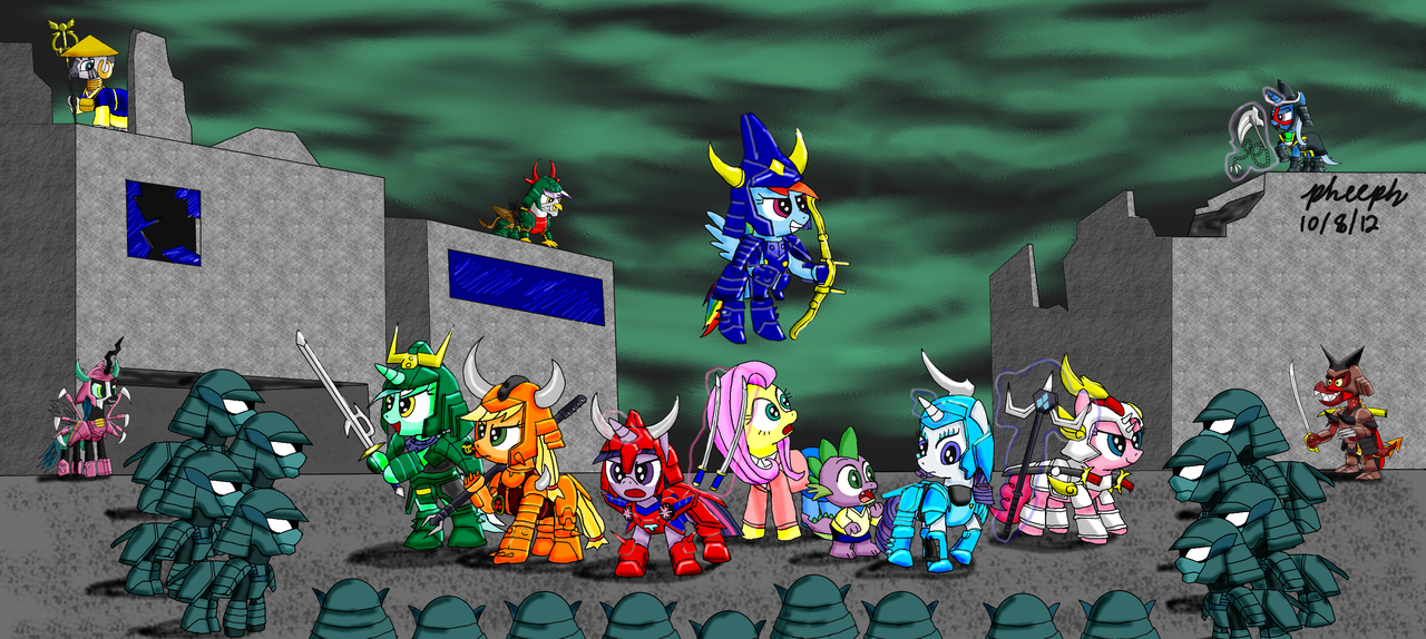 #119823 - safe, artist:pheeph, applejack, fluttershy, garble, gilda ...