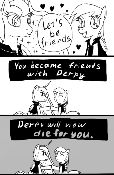 #120403 - safe, artist:fantasyglow, derpy hooves, princess luna ...