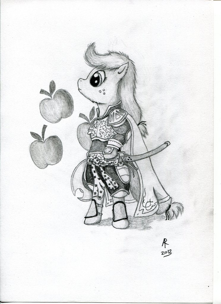 #123683 - safe, artist:rameslack, applejack, earth pony, pony, pony ...