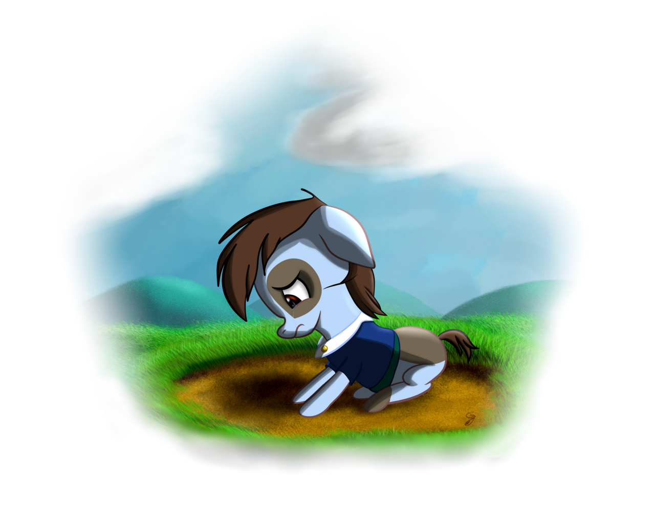 #112095 - safe, artist:chaosdrop, pipsqueak, earth pony, pony, g4 ...