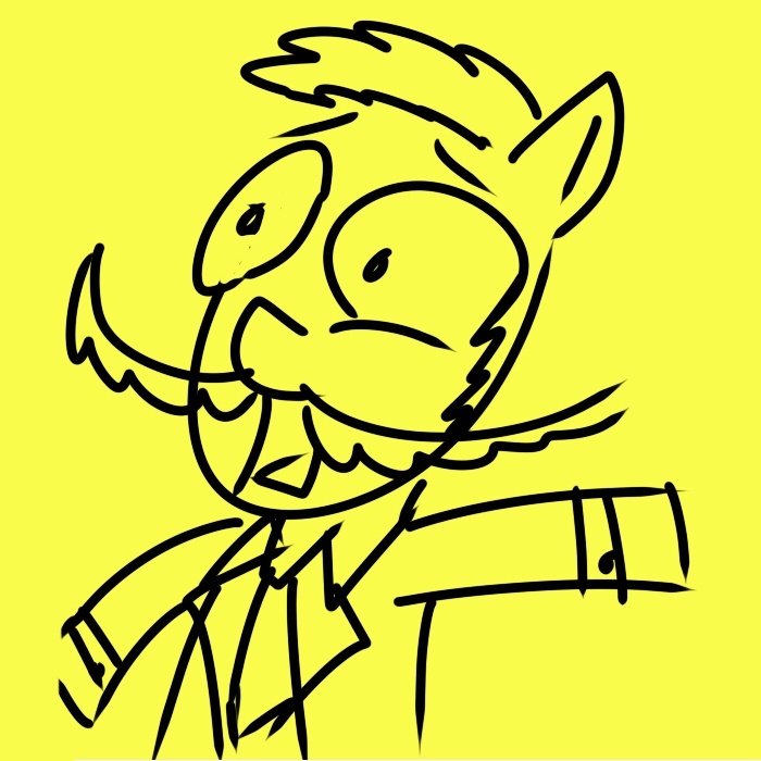 #129225 - safe, artist:ponehanon, semi-anthro, jared, monochrome ...