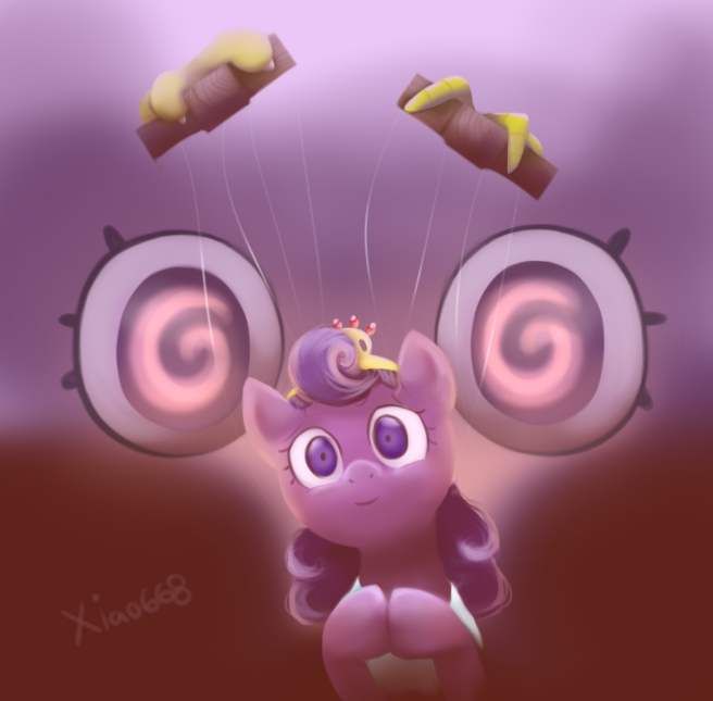 #133698 - safe, artist:xiao668, discord, screwball, pony pov series, g4 ...