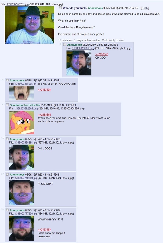 #134169 - safe, /mlp/, 4chan, 4chan screencap, notch, ponychan, thread ...