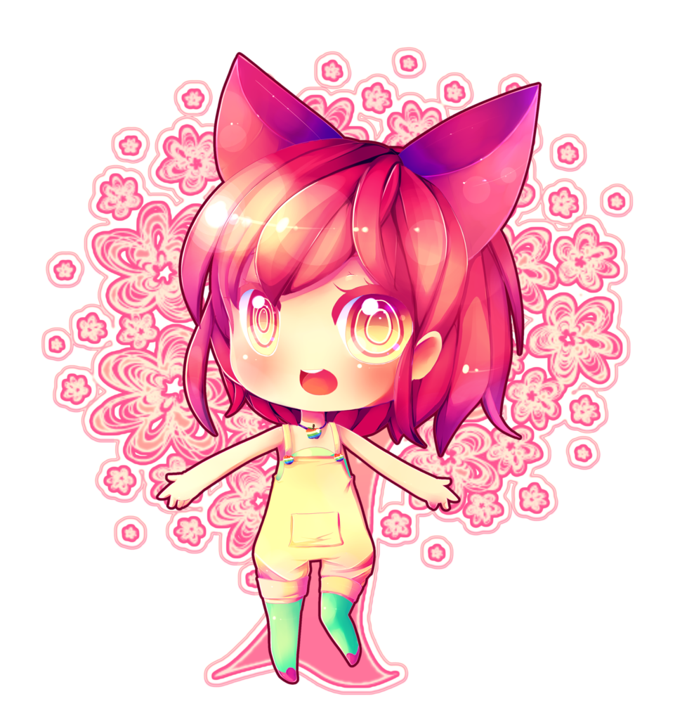 #136648 - safe, artist:yamio, apple bloom, human, g4, chibi, female ...