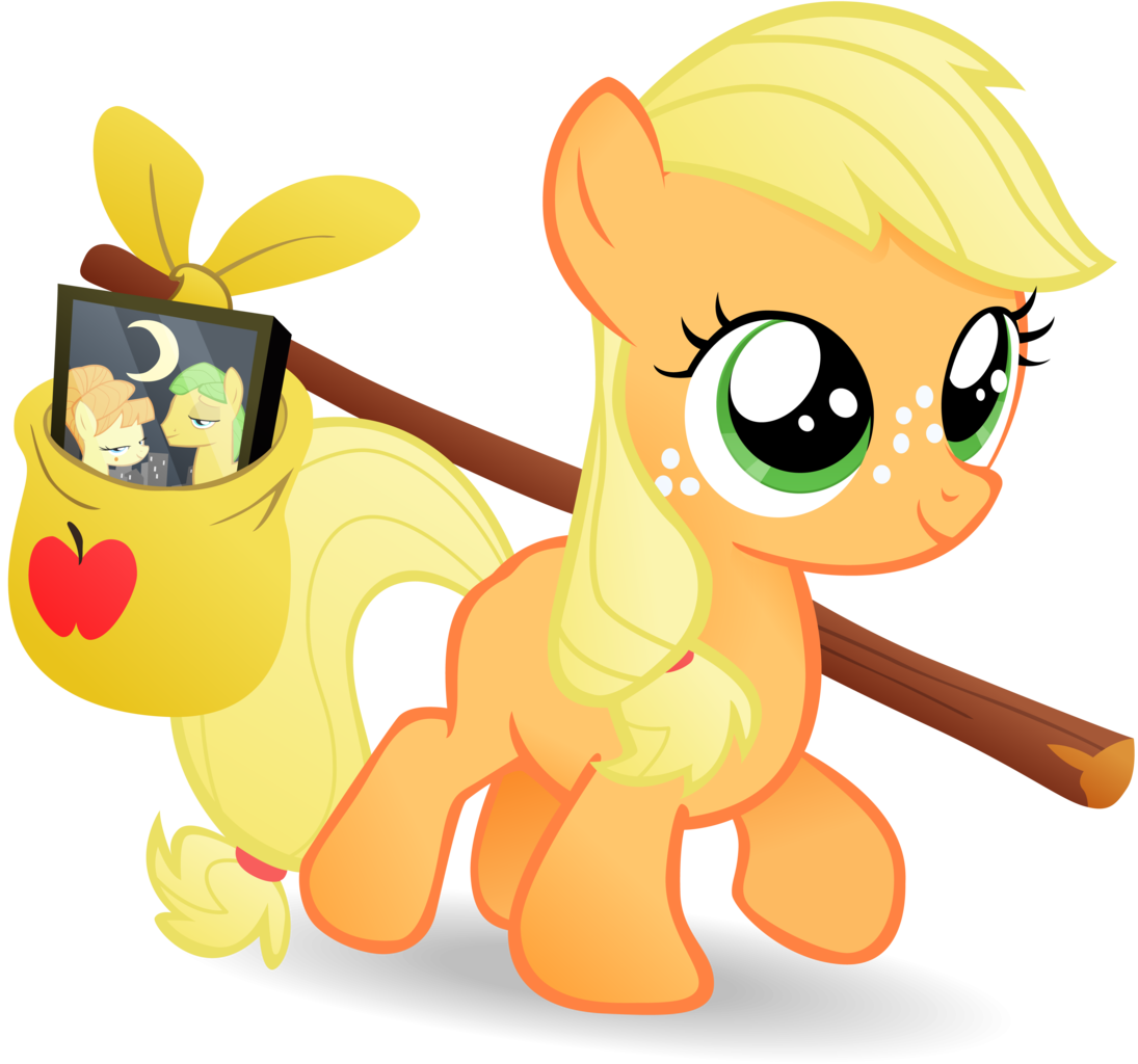 #137002 - safe, artist:stinkehund, applejack, aunt orange, mosely ...