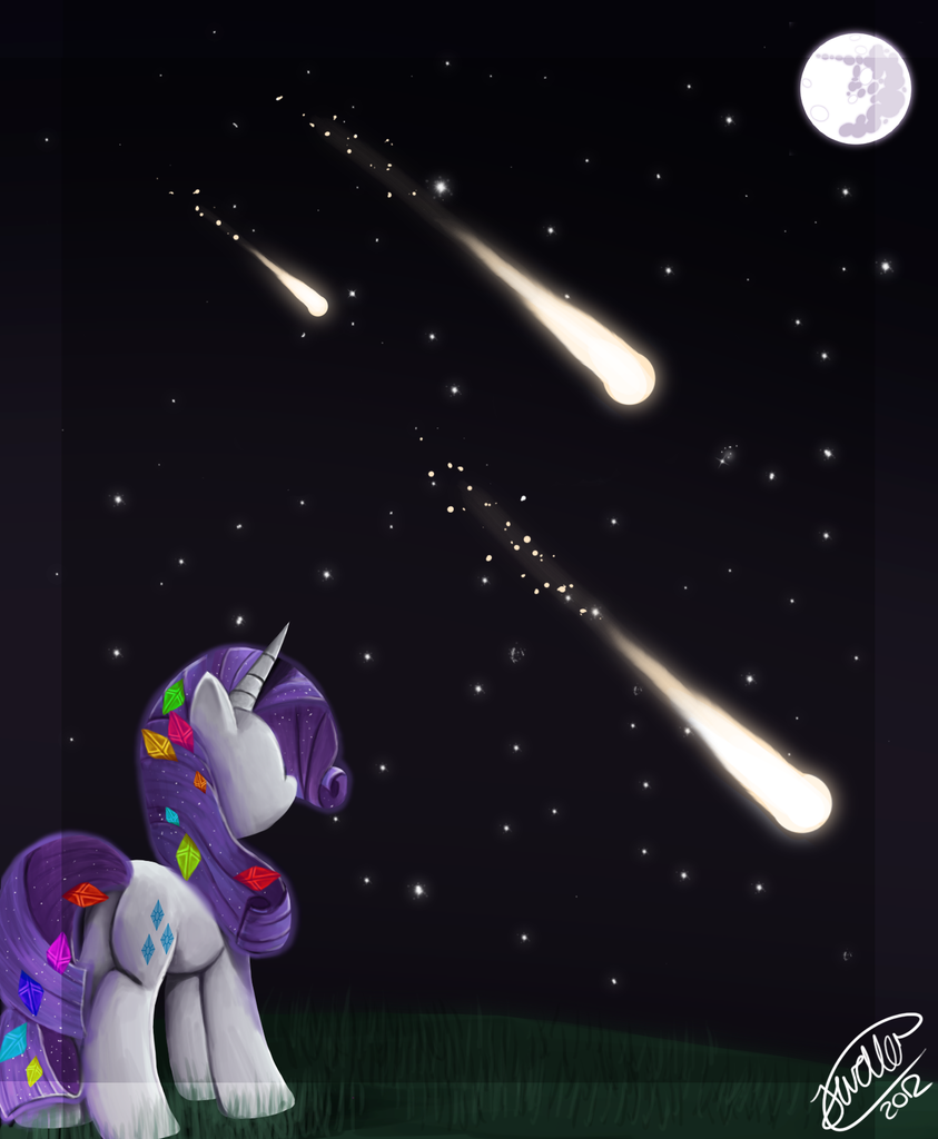#137345 - safe, artist:familyof6, rarity, pony, g4, butt, gem, moon ...