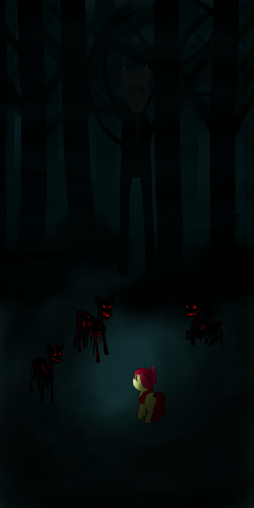 #137422 - grimdark, artist:rutana, apple bloom, story of the blanks, g4 ...