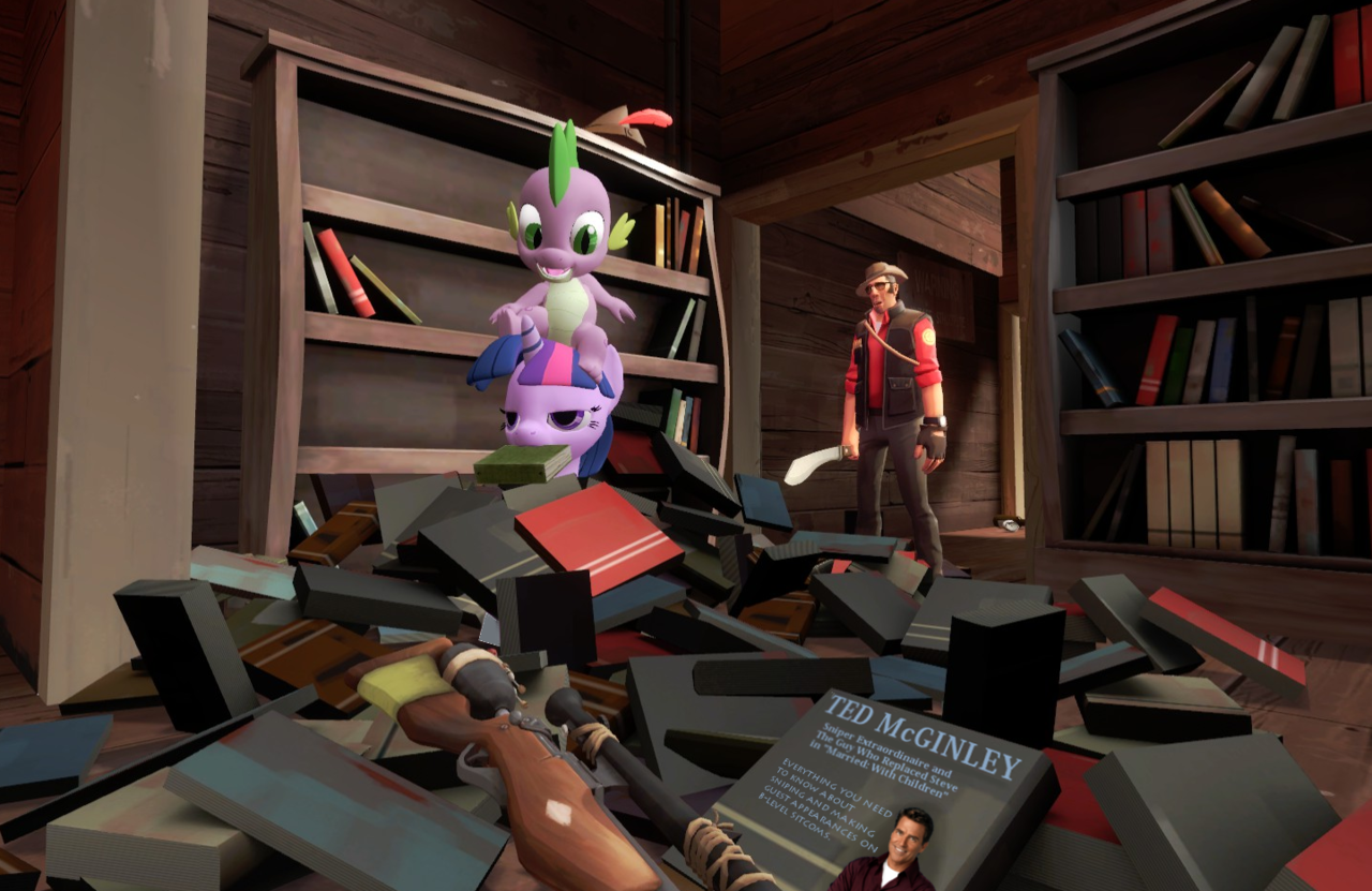 #114216 - safe, spike, twilight sparkle, dragon, g4, book, crossover ...