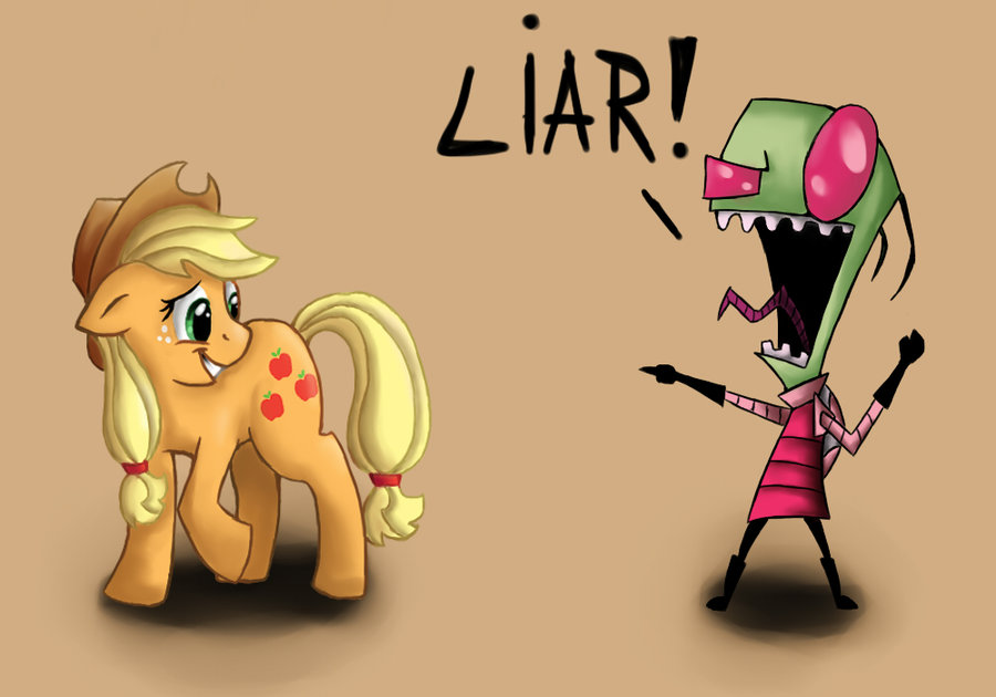 #115136 - safe, artist:pinkiecupcake, applejack, g4, crossover, in ...