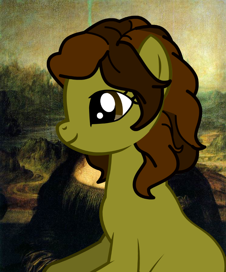#115514 - safe, pony creator, marilyn monroe, mona lisa, ponified ...