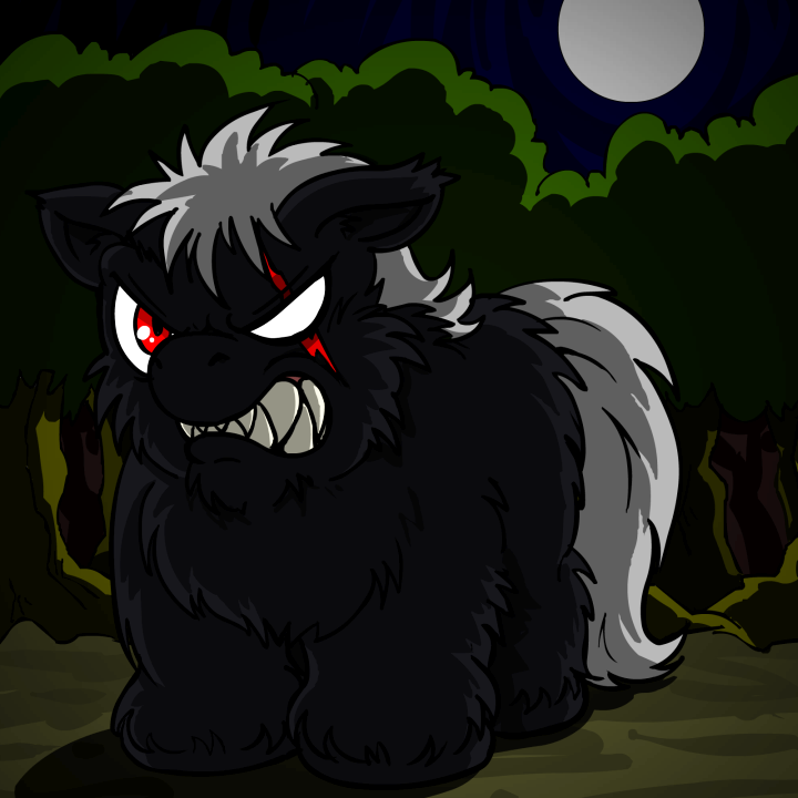 #117568 - safe, artist:marcusmaximus, fluffy pony, feral fluffy pony ...