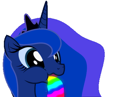 #138616 - safe, princess luna, pony, animated, drool, female, happy ...