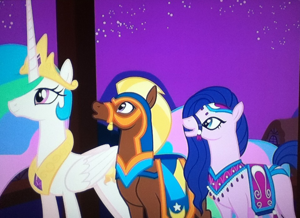 #147544 - safe, screencap, amira, haakim, princess celestia, alicorn ...