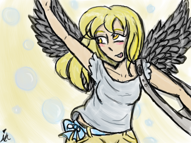 #148426 - safe, artist:dazydiscord, derpy hooves, human, g4, humanized ...