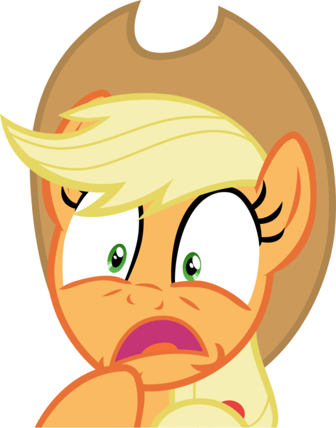 Applejack Crying Vector