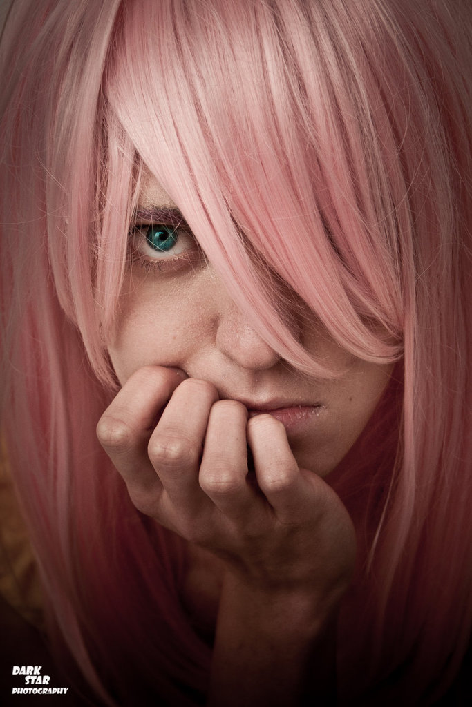 #149956 - safe, artist:darkstarpoet, fluttershy, human, g4, bust ...