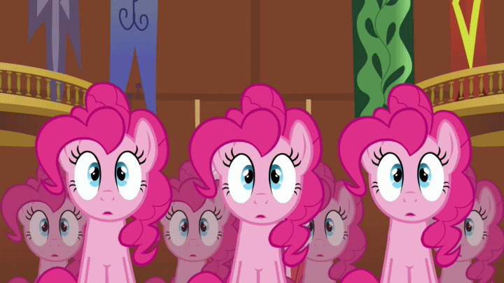 #155313 - safe, screencap, pinkie pie, g4, too many pinkie pies ...