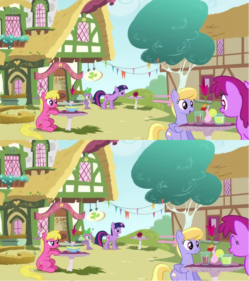 #156434 - safe, screencap, berry punch, berryshine, cherry berry, cloud ...