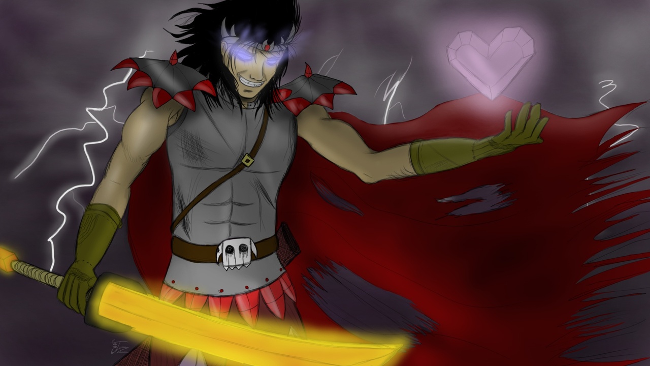 #156735 - safe, artist:jarntazecht, king sombra, human, the crystal ...