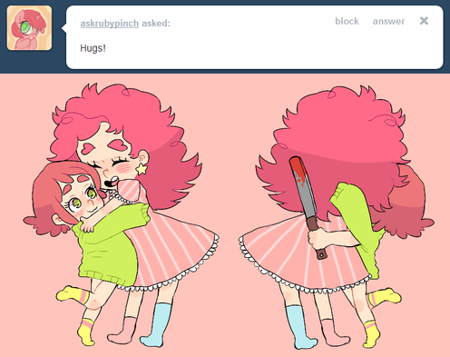 #157322 - semi-grimdark, artist:tokimekiwaku, pinkie pie, ruby pinch ...