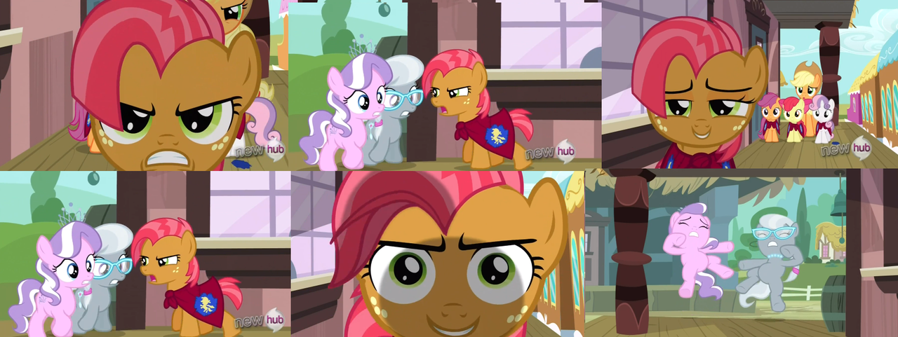 #161676 - safe, edit, edited screencap, screencap, apple bloom ...