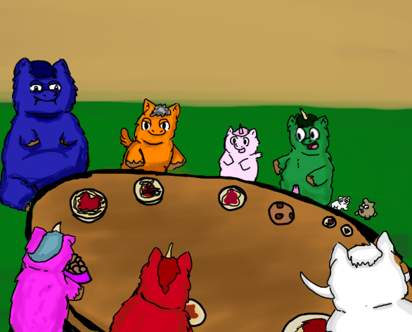 #164516 - safe, artist:aichi, fluffy pony, cotton fluffies, edward ...