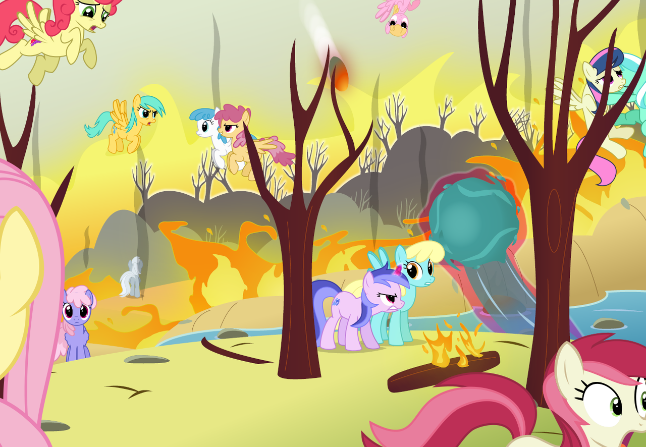 #166069 - safe, artist:violetclm, bons away, dizzy twister, endless ...