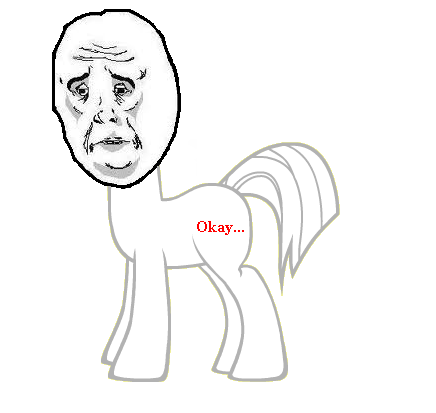 #166550 - safe, meme face, okay, rage face - Derpibooru