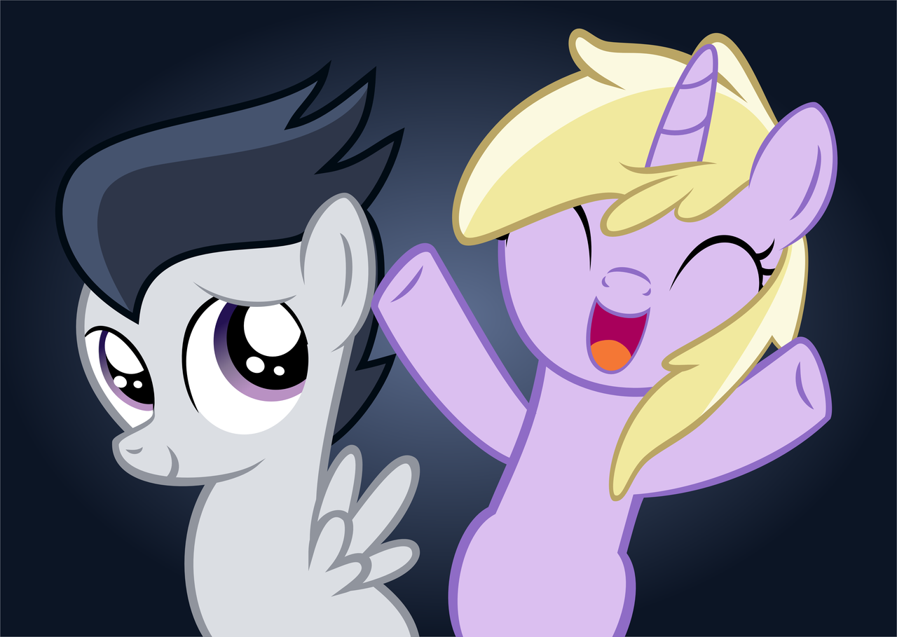 #142323 - safe, artist:drpancakees, dinky hooves, rumble, pegasus, pony ...