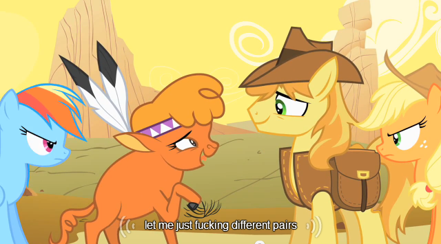 #142656 - safe, edit, edited screencap, screencap, applejack, braeburn ...