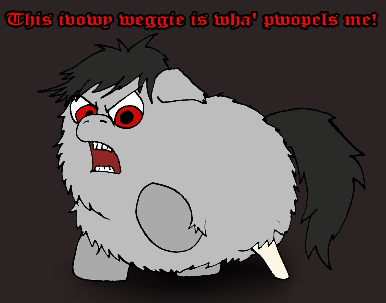 #143743 - safe, artist:coalheart, fluffy pony, mastodon, ahab, amputee ...