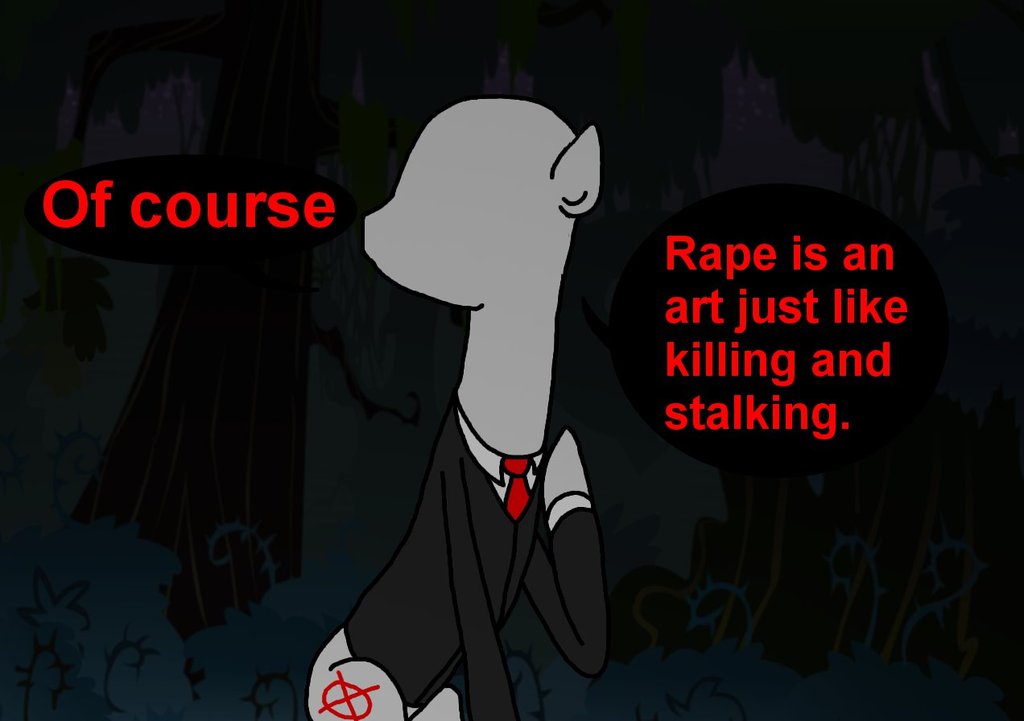 #143839 - grimdark, artist:lifekore, slendermane, slenderpony, ask ...