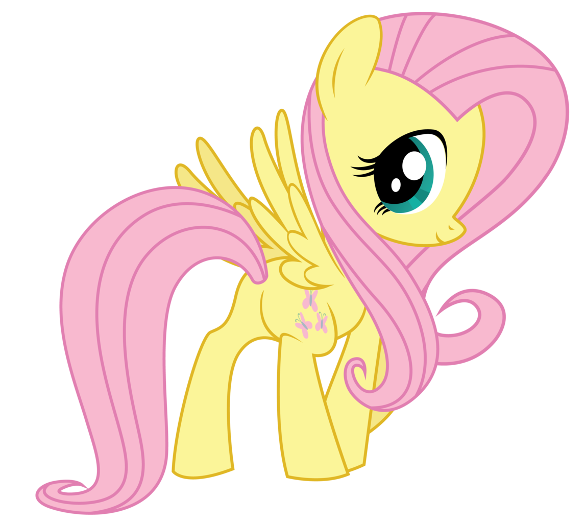 #144711 - safe, artist:korikian, fluttershy, pegasus, pony, g4, butt ...