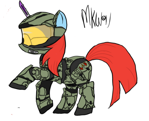 #145938 - safe, pony, halo (series), master chief - Derpibooru