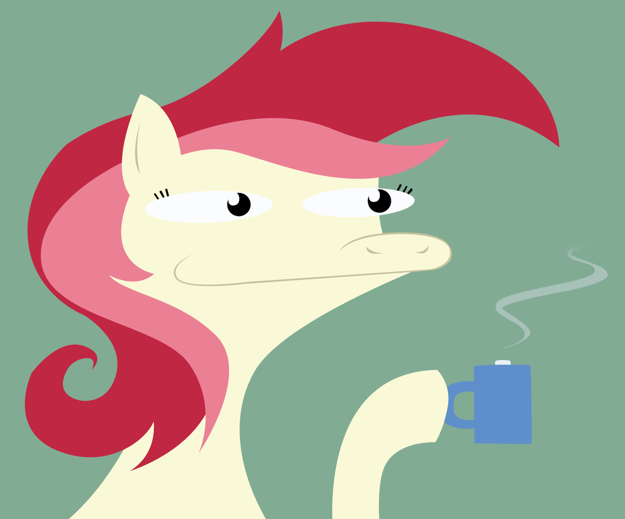 #168600 - artist needed, safe, roseluck, earth pony, pony, g4, cup ...