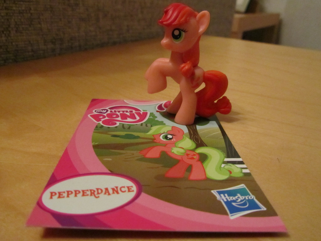 #178449 - safe, pepperdance, pony, g4, blind bag, collector card, irl ...