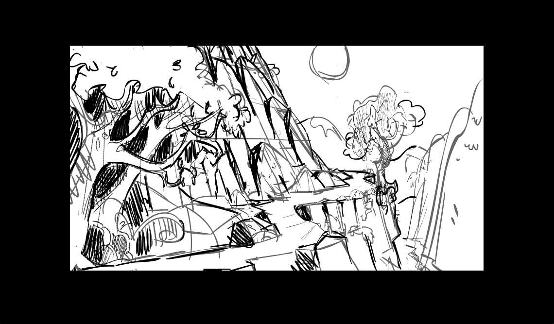 #180543 - safe, artist:phil caesar, dragonshy, official, background, behind the scenes, black ...