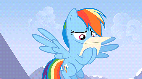 Rainbow Dash Sad Gif