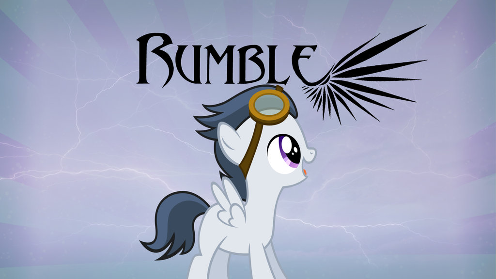 #183945 - safe, artist:nero-inferno, rumble, pony, cute, goggles, happy ...