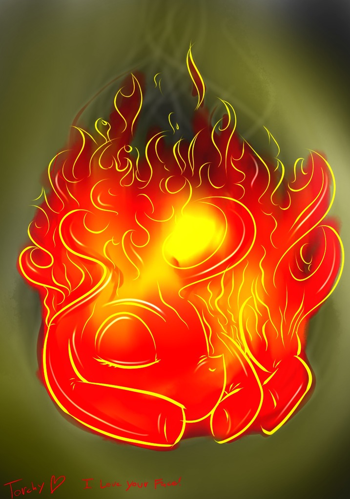 #184065 - safe, artist:torchy, 30 minute art challenge, fire, ponified ...