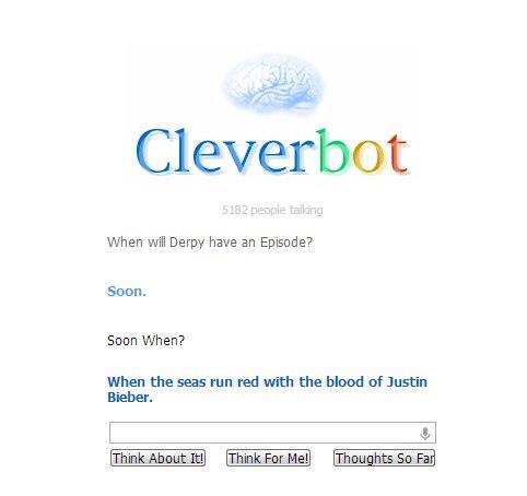 #184926 - grimdark, derpy hooves, cleverbot, cleverbot is insane ...