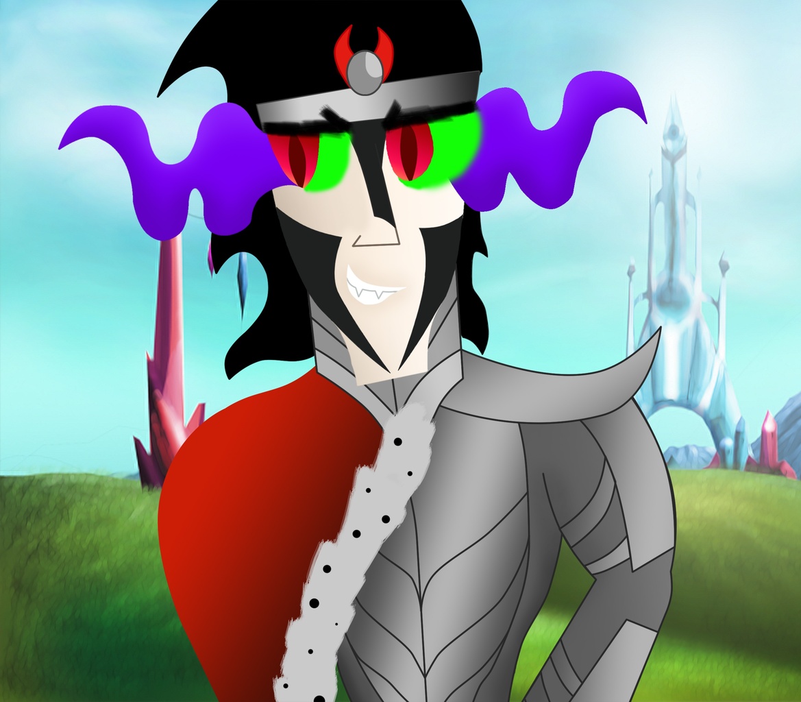 #185003 - safe, artist:chillzmaster, king sombra, human, season 3 ...