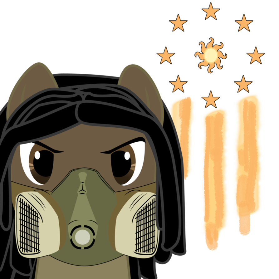 #185621 - safe, artist:aaronmk, fallout, fallout: new vegas, gas mask ...