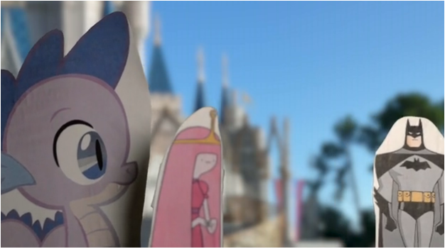 #187139 - safe, spike, batman, crossover, disney's magic kingdom ...