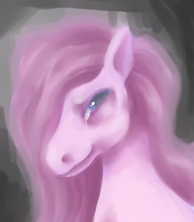 #188184 - safe, artist:tappyraspberry, pinkie pie, g4, crying - Derpibooru