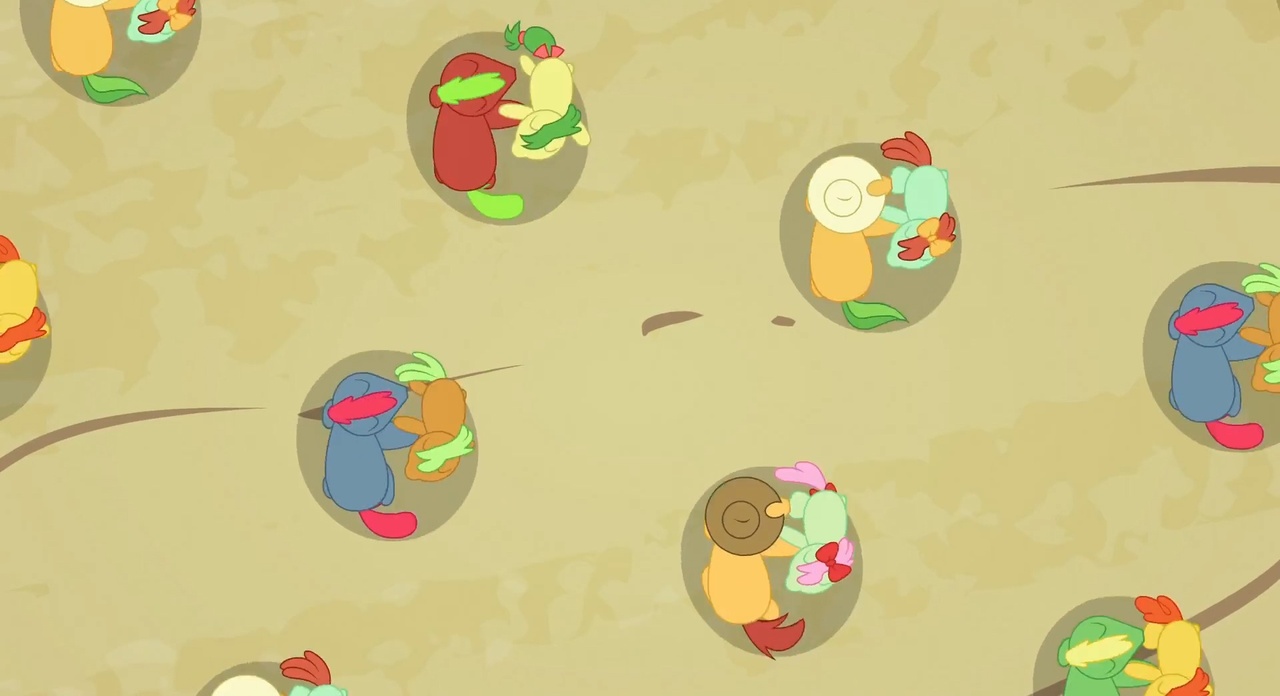 #190203 - safe, screencap, apple cinnamon, apple fritter, apple split ...