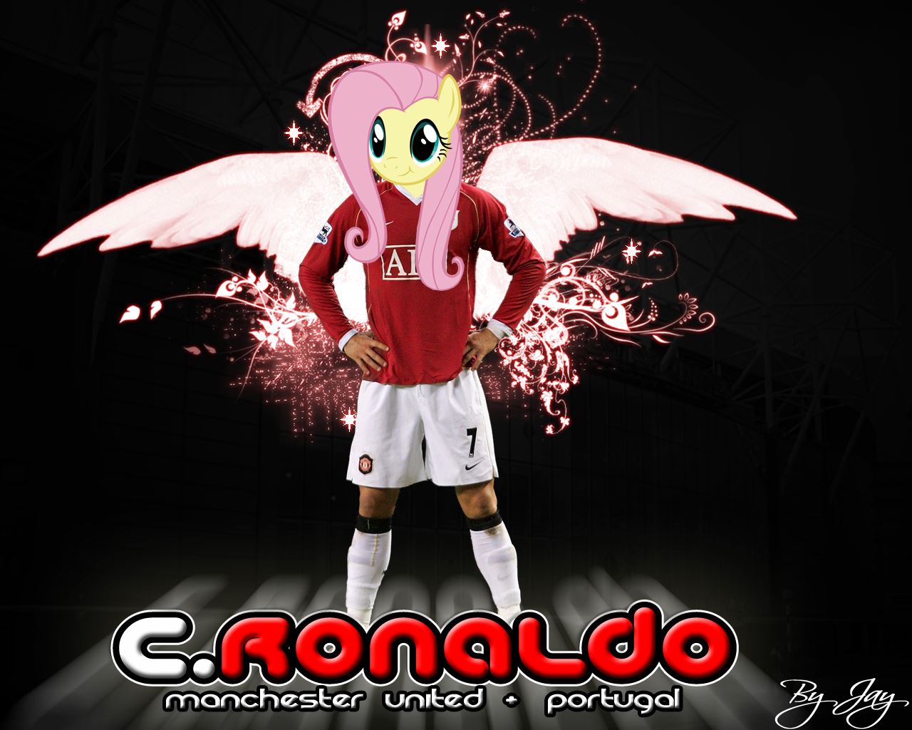 #193382 - safe, artist:the average brony, fluttershy, g4, face edit ...